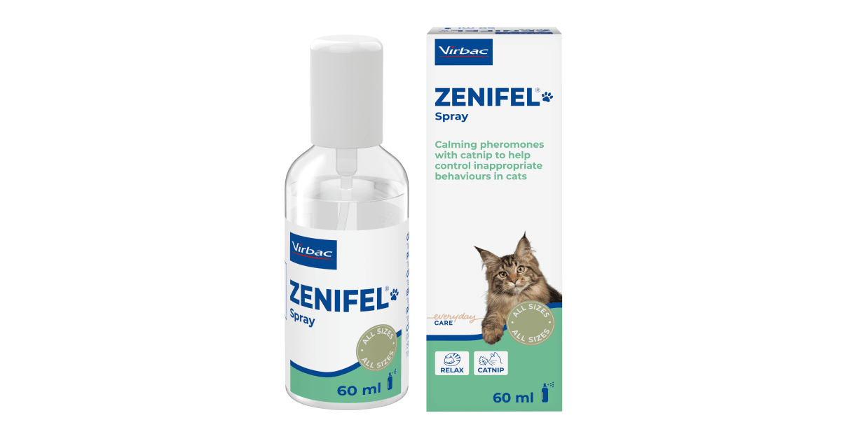 Zenifel Spray With Calming Pheromones For Cats - Virbac UK