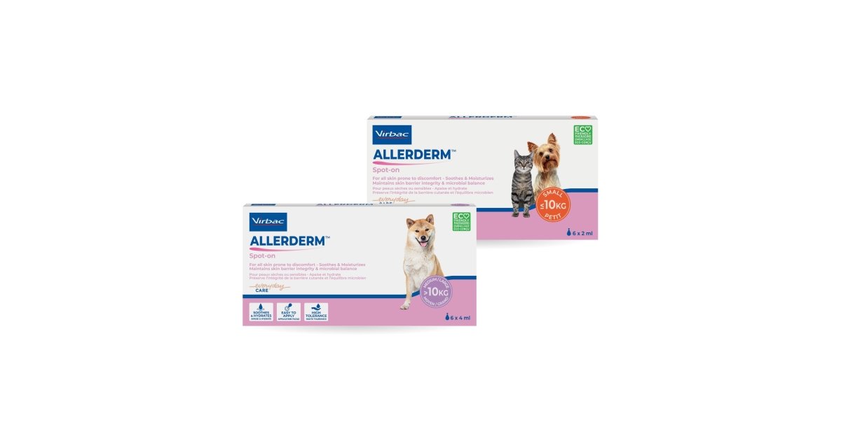Allerderm Spot-On For Dogs & Cats - Topical Skin Ointment - Virbac UK