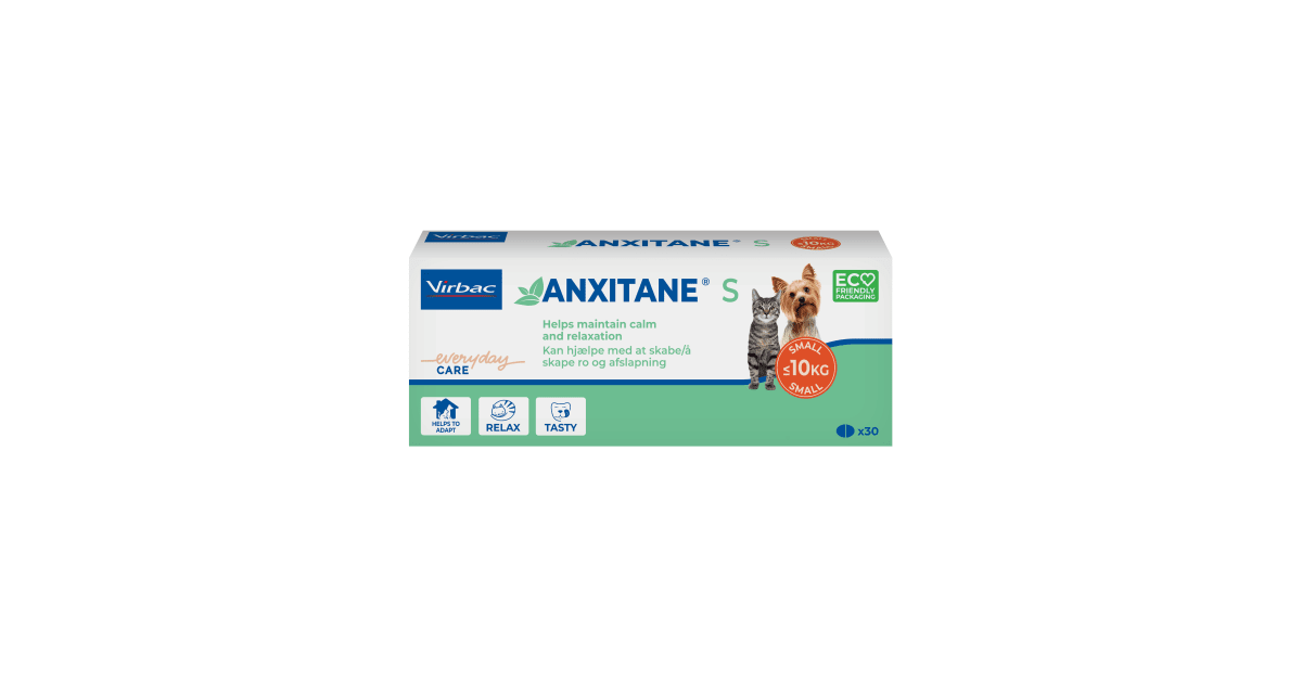 Anxitane for Dogs & Cats – Help Calm & Reduce Anxiety - Virbac UK