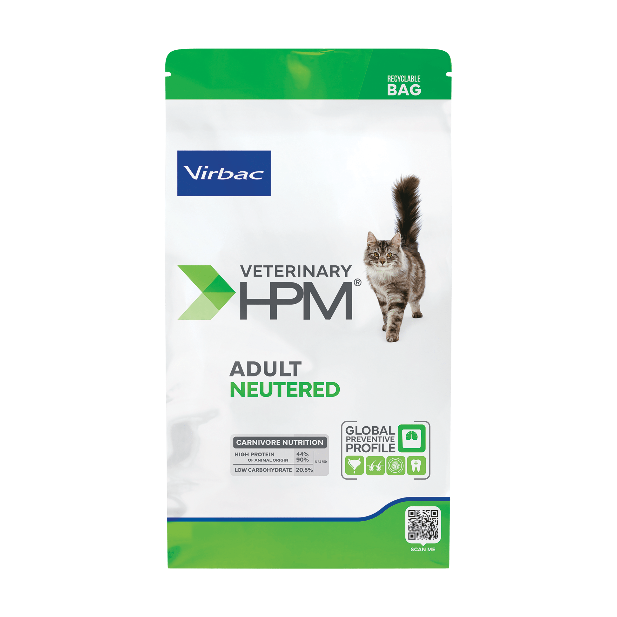 Adult Neutered – Dry Cat Food for Neutered Cats - Virbac UK
