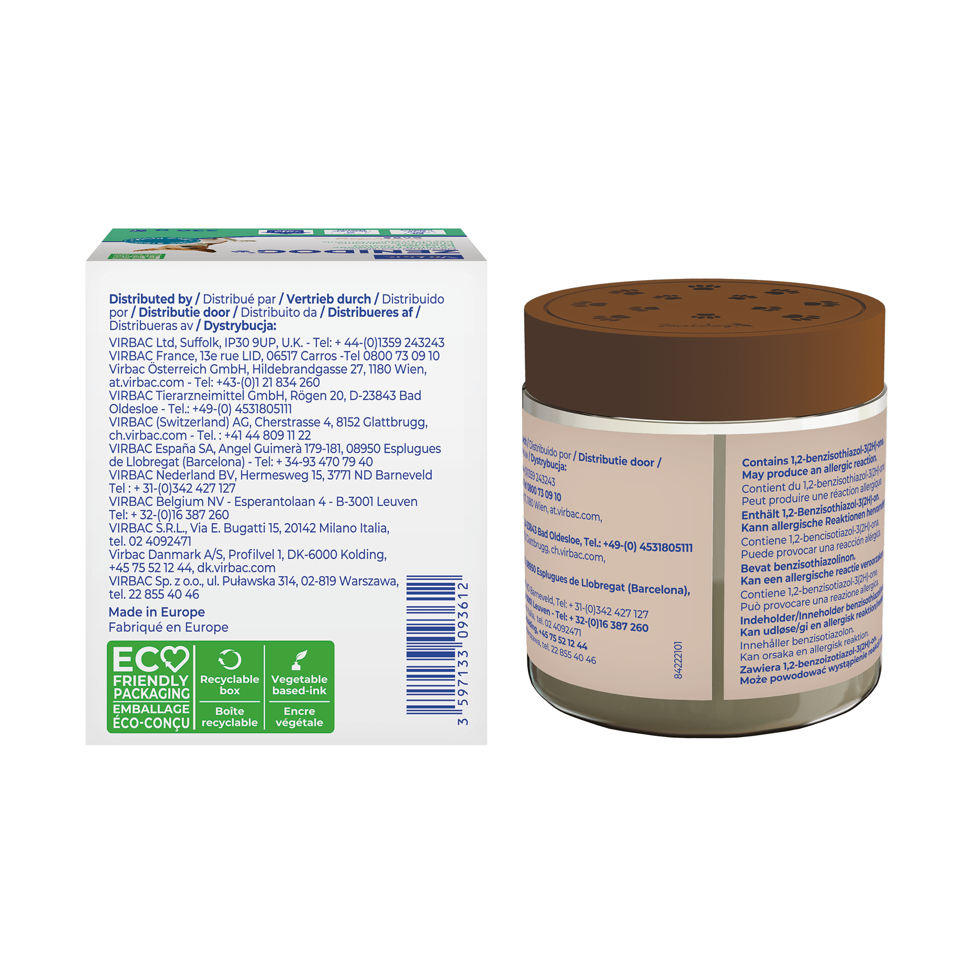 Zenidog Gel Diffuser with Calming Pheromones for Dogs - Virbac UK