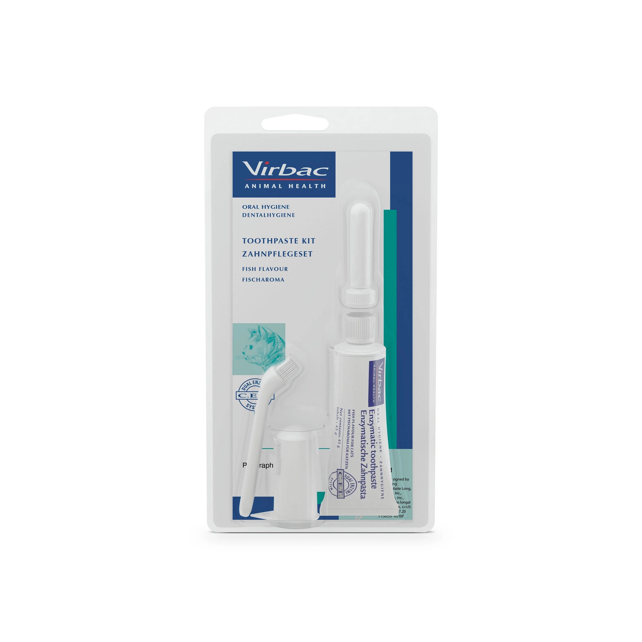 Oral Hygiene Kit – Toothbrush & Paste for Dogs & Cats - Virbac UK