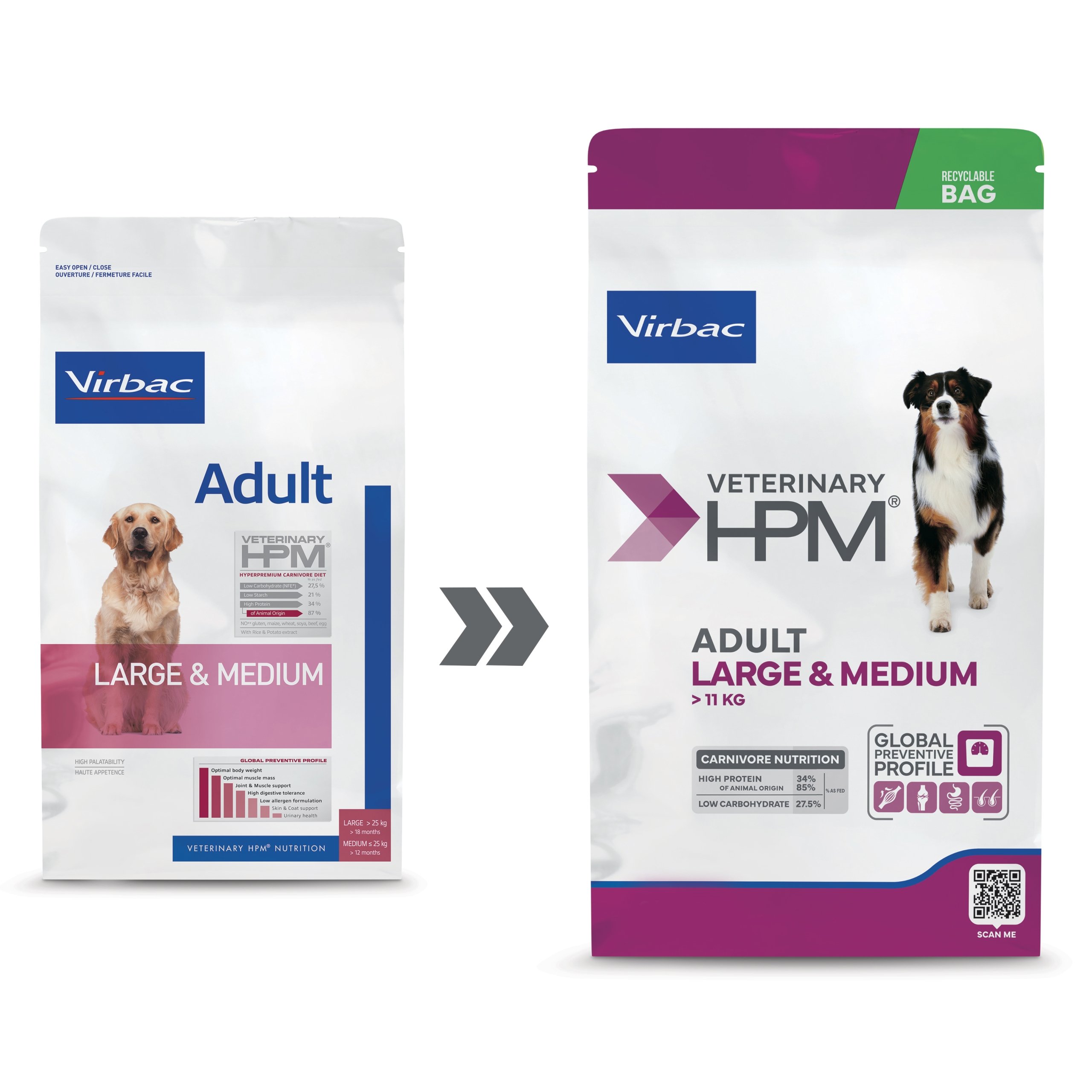 Adult Entire Large & Medium - Dog Food for Adult Medium & Large Dogs ...