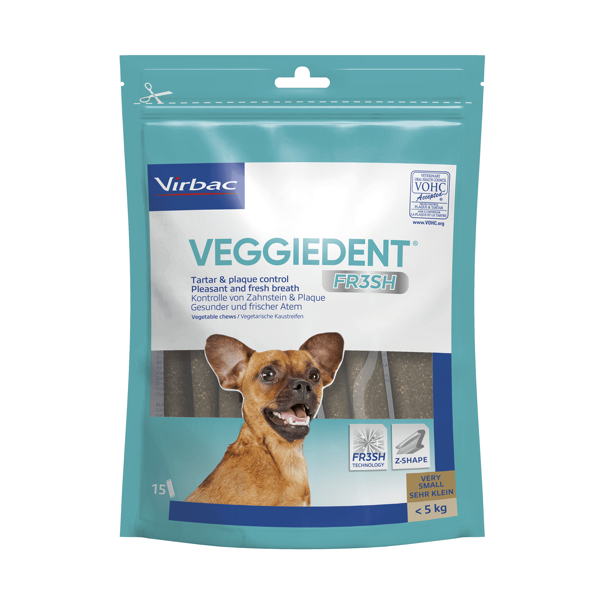 VEGGIEDENT® FR3SH™ Dental Chews For Dogs - Virbac UK
