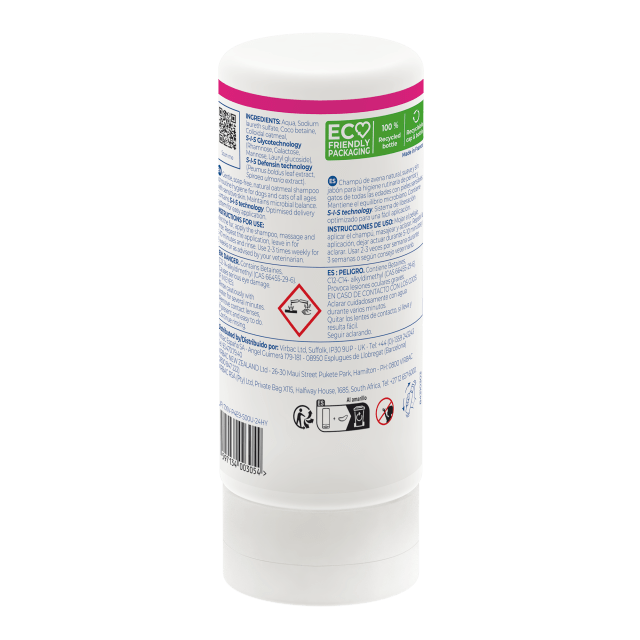 Allerderm Shampoo For Dogs & Cats - Sensitive Skin - Virbac UK